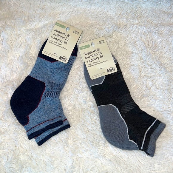 REI | Accessories | Dynamic Duo Of Rei Hike Quarter And Crew | Poshmark